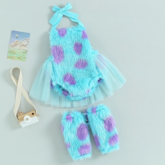 Costumes | Girls Sully Monsters Inc Costume | Poshmark